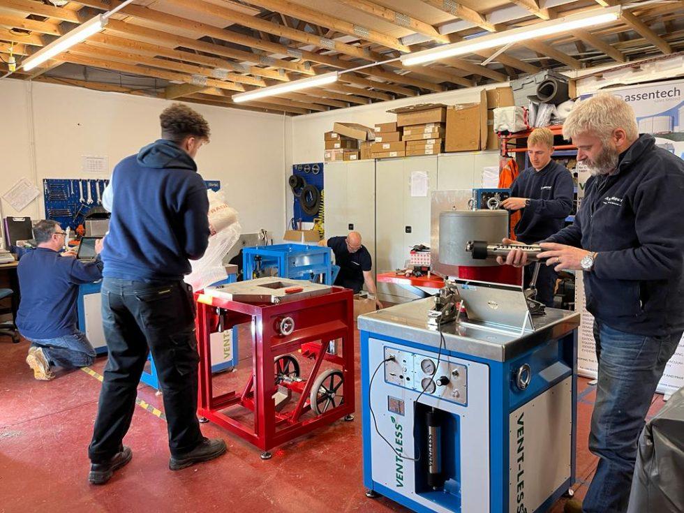 Vent-Less Smart Test Bench for Breather Vent (PVRV PRV VRV) | Assentech